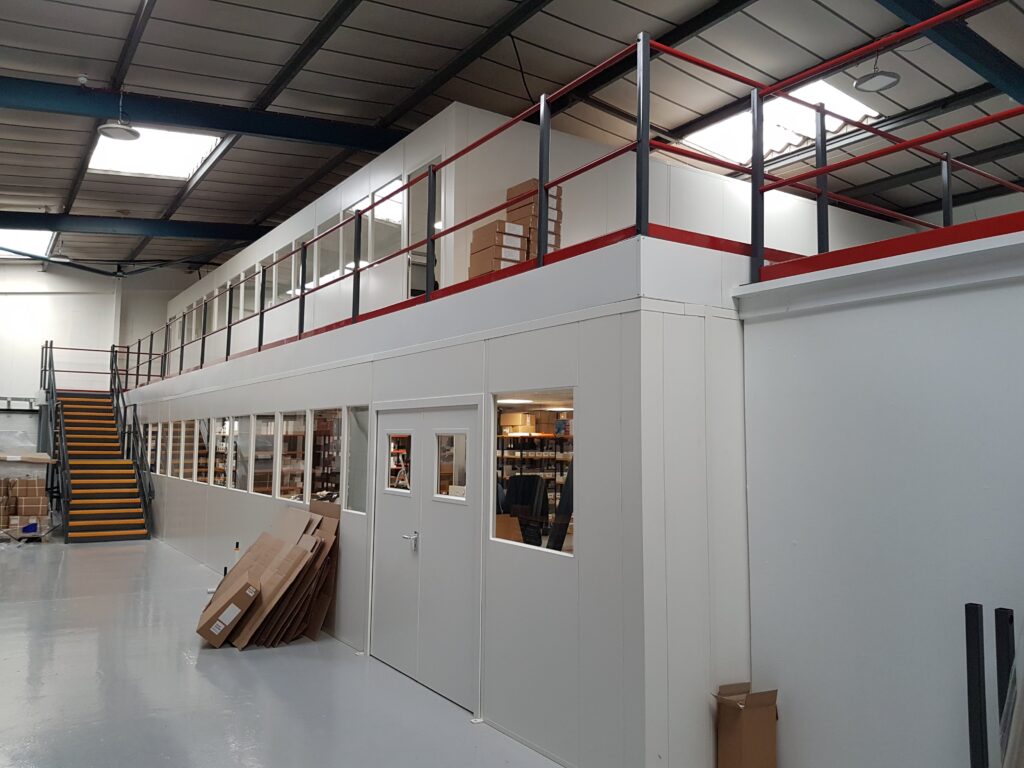 Double Skin Steel Partitions & Partitioning Systems | UK