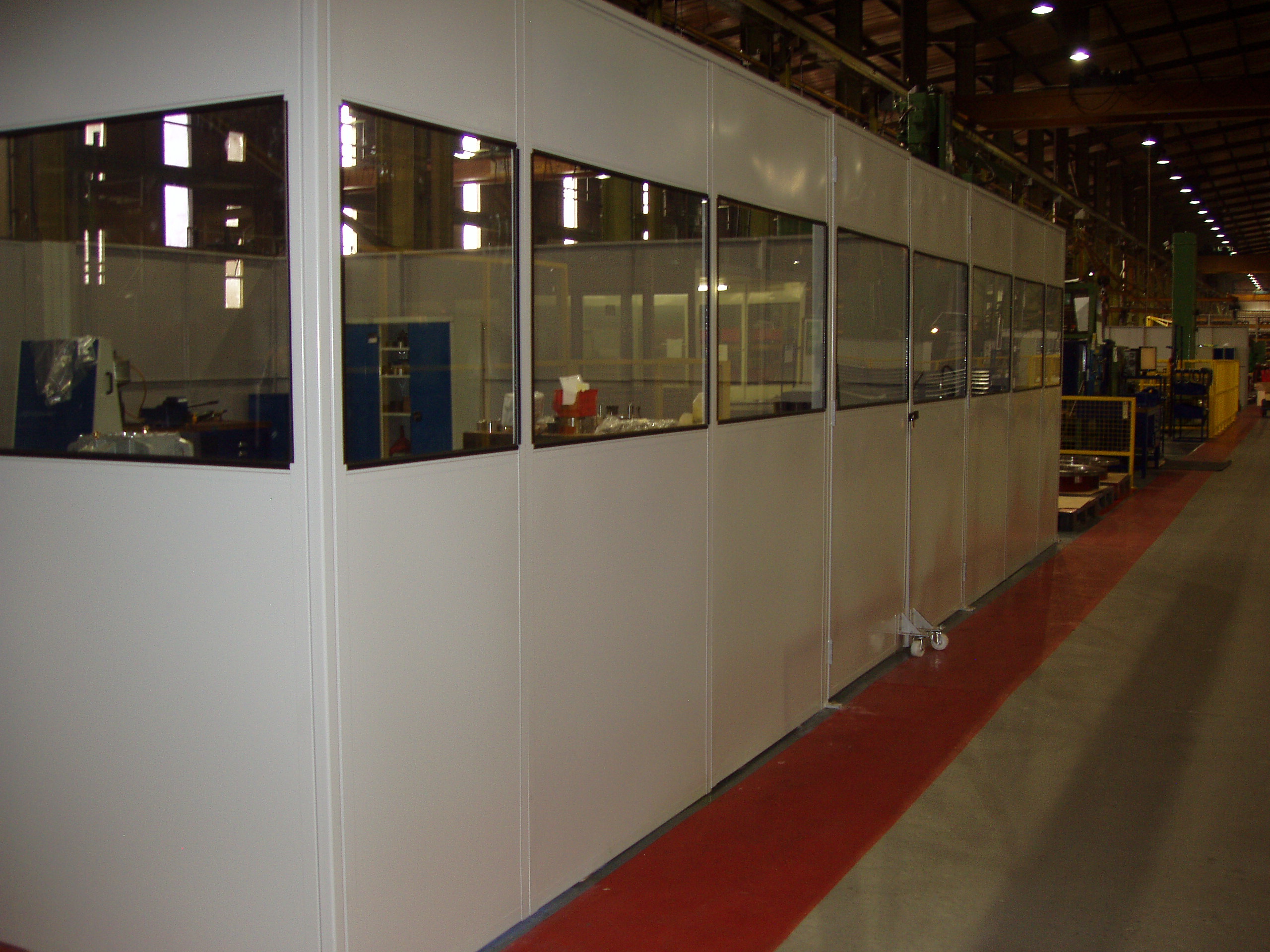 Single Skin Steel Partitions – Storwell Systems LTD